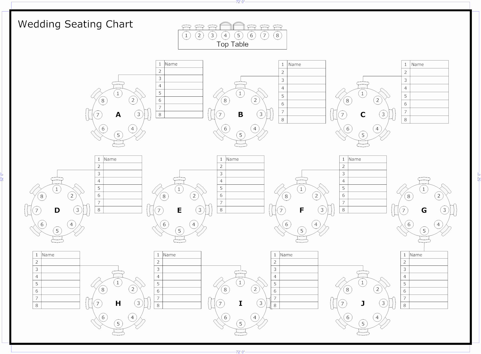 Classroom Seating Chart Template Microsoft Word